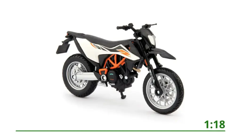 Schaalmodel KTM 690 SMC R in schaal 1:18